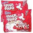 Amazon.com : Swirled Love Heart Shaped Tiger Pops - 2 Bags : Grocery ...