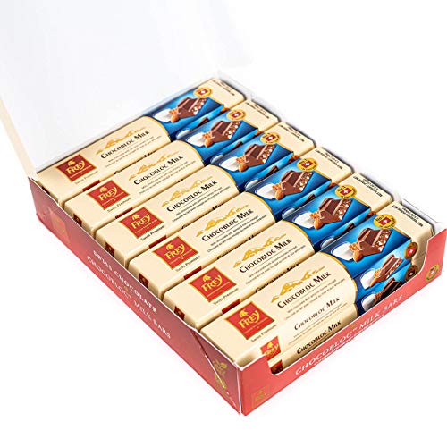 Chocolat Frey Chocobloc Milk Bar (Pack of 36) 3.5 Ounce Premium Swiss ...