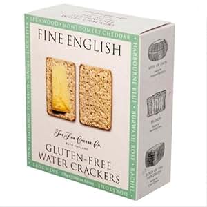 Amazon.com: Gluten-Free Water Crackers by Fine English Crackers for ...
