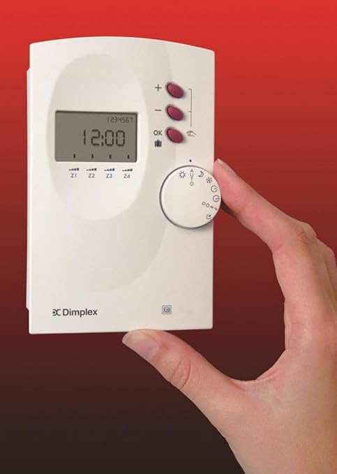 Dimplex 4-Zone Wall Mounted Programmer RXPW4 Pilot Wire: Amazon.co.uk ...