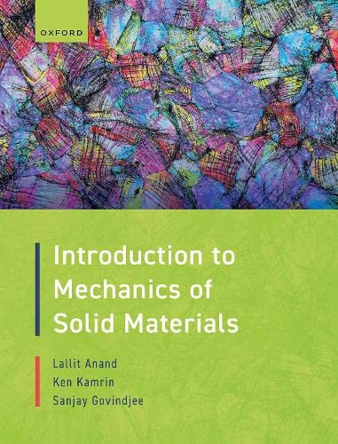 Amazon.com: Introduction to Mechanics of Solid Materials: 9780192866080 ...
