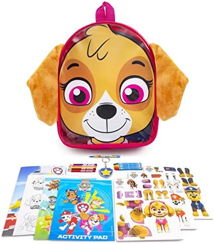 Paw Patrol Skye Activity Backpack For Girls - Kids Activity Packs ...