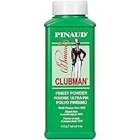 Amazon.com : Clubman Pinaud Powder for After Haircut or Shaving, White ...