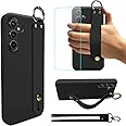 Amazon.com: Case for Samsung Galaxy S24 FE 5G 2024 Phone Case, Wrist Strap Hand Holder Bracelet ...