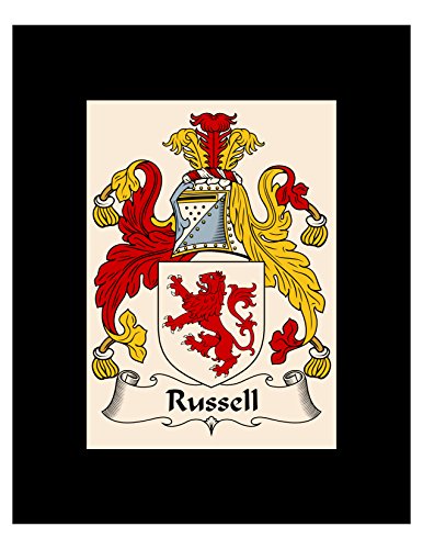 Amazon.com - Carpe Diem Designs Russell Coat of Arms/Russell Family ...