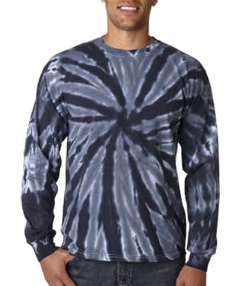 Gildan Tie-Dye - One-Color Long-Sleeve Cotton Pinwheel T-Shirt. 89 - L ...