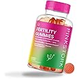 Amazon.com: Pink Stork Fertility Gummies: Strawberry Fertility ...