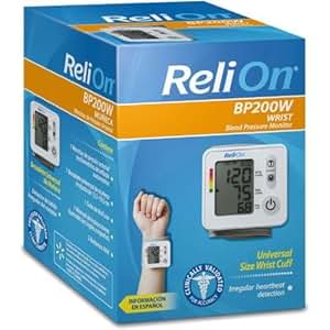 Relion Blood Pressure Monitor Manual Bp 200