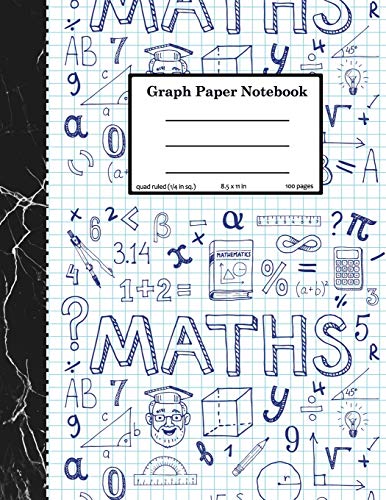 Graph Paper Notebook: Grid Composition Notebook for Math and Science ...