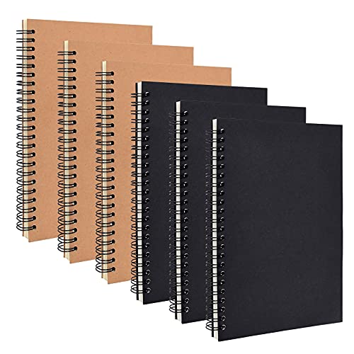 Mua Gasuuo 6 Pack A5 Spiral Notebook- 5.5x 8.3 inch Ruled Journals ...