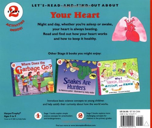 Hear Your Heart (Let's-Read-and-Find-Out Science 2) | Pricepulse