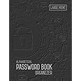 Password Book Organizer Alphabetical: 8.5 x 11 Password Notebook with ...