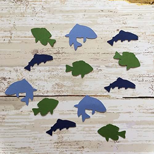 Amazon.com: Fish Confetti, Bluegill Cut Outs, Fish Cut Outs, Salmon ...