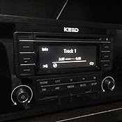 Amazon.com: KEiiD Compact CD/MP3 Player Stereo Wooden Desktop Bluetooth ...