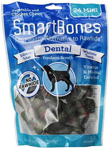 Smartbones 24/Pack Dental Mini (Pack of 2) (B00U6QB7F0) | Amazon price ...