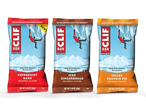 Cliff Bars CLIF BAR Energy Bars, Variety Pack, 2 Flavors, Plant Based