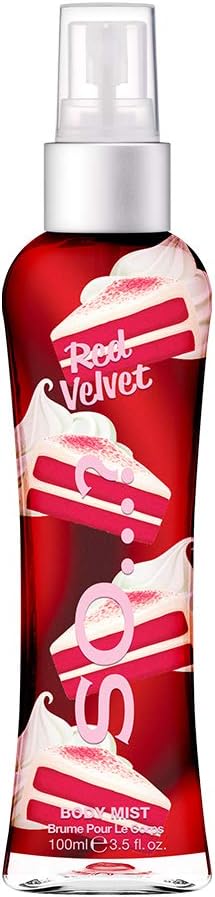 So…? SO Red Velvet Body Mist, 100 ml 43110: Amazon.co.uk: Beauty
