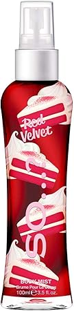 So…? SO Red Velvet Body Mist, 100 ml 43110: Amazon.co.uk: Beauty