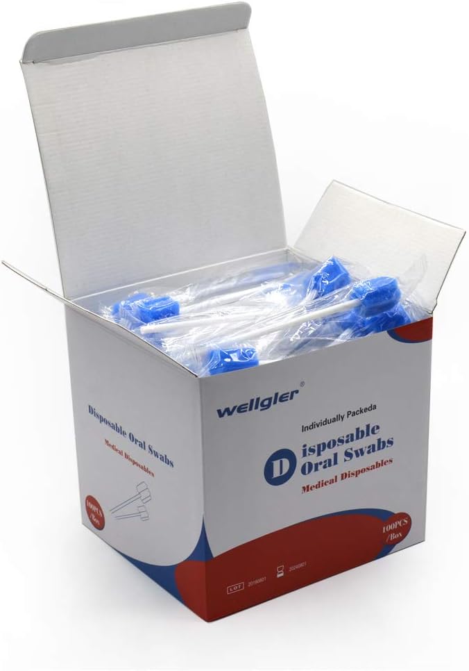 Wellgler's Disposable oral swabs,mouth swabs sponge Dental Swabs ...