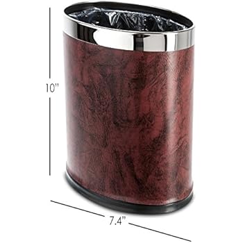 Amazon.com: Bennett Magnificent Designed "Triangle Shape" Wastebasket ...