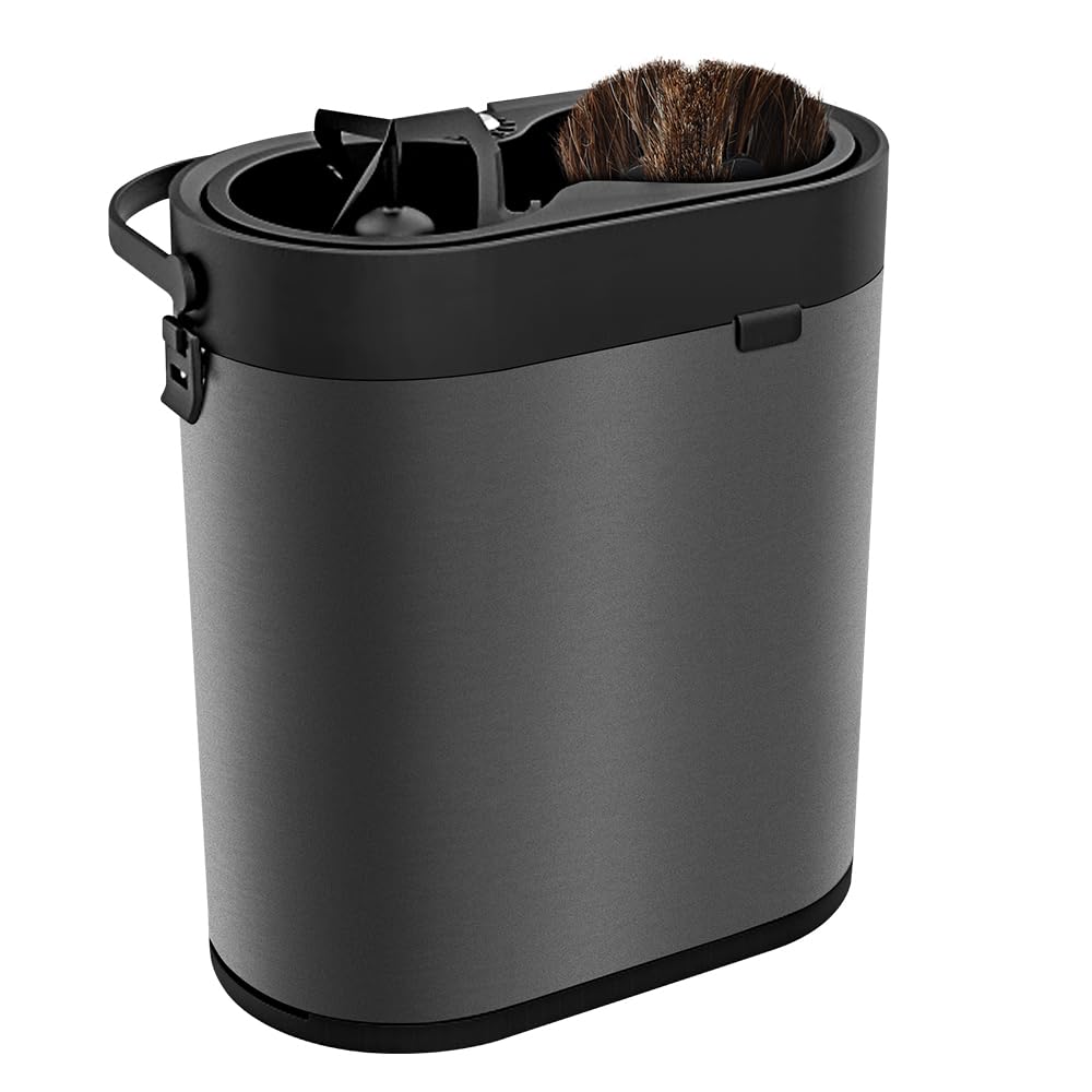 CAFEMASY Electric Espresso Coffee Knock Box Automatic Portafilter ...