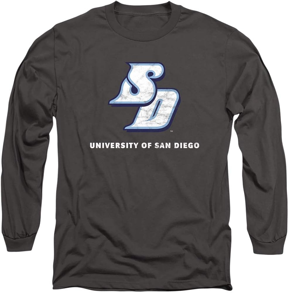Amazon.com: University of San Diego Official Distressed Primary Unisex ...