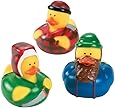 Amazon.com: Lumberjack Rubber Duckies - 12 ct: Toys & Games