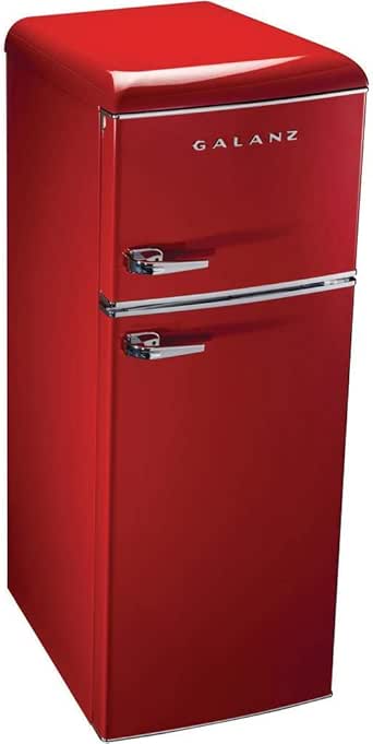 Amazon.com: Galanz 7.6 cu. ft. Mini Refrigerator in Red: Appliances