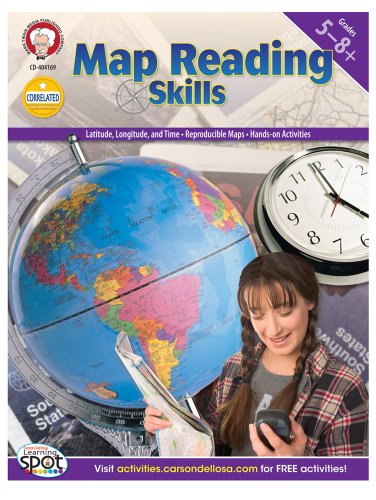 Amazon.com: Map Reading Skills, Grades 5 - 8: 9781580376280: Shireman ...