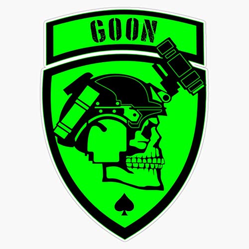 Durable Vinyl Decals HOF Trading Goon Skull Operator Vinyl Sticker - 5 ...