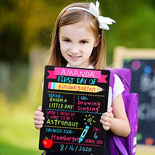 Hohomark First Day and Last Day of School Board,9"x12" First Day of ...