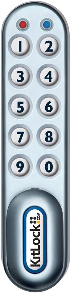 Codelocks KL1000SG Kitlock 1000, Silver Grey – BigaMart