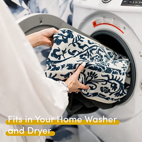 Ruggable - Celestine Coral – Machine Washable Area Rug – Pet & Child ...