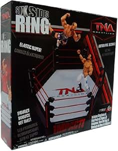Amazon.com: TNA Wrestling Ring Playset Six Sided Ring: Toys & Games