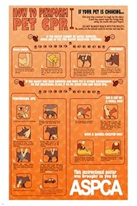 Amazon.com: PET CPR INSTRUCTIONAL POSTER 24X36 unique educational ...