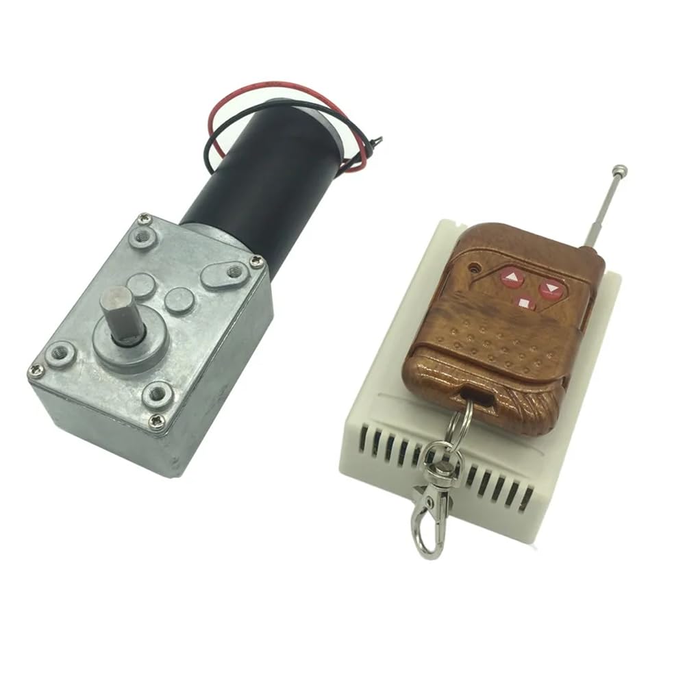Mua BRINGSMART 12V 12rpm DC Worm Gear Motor with Wireless Controller ...