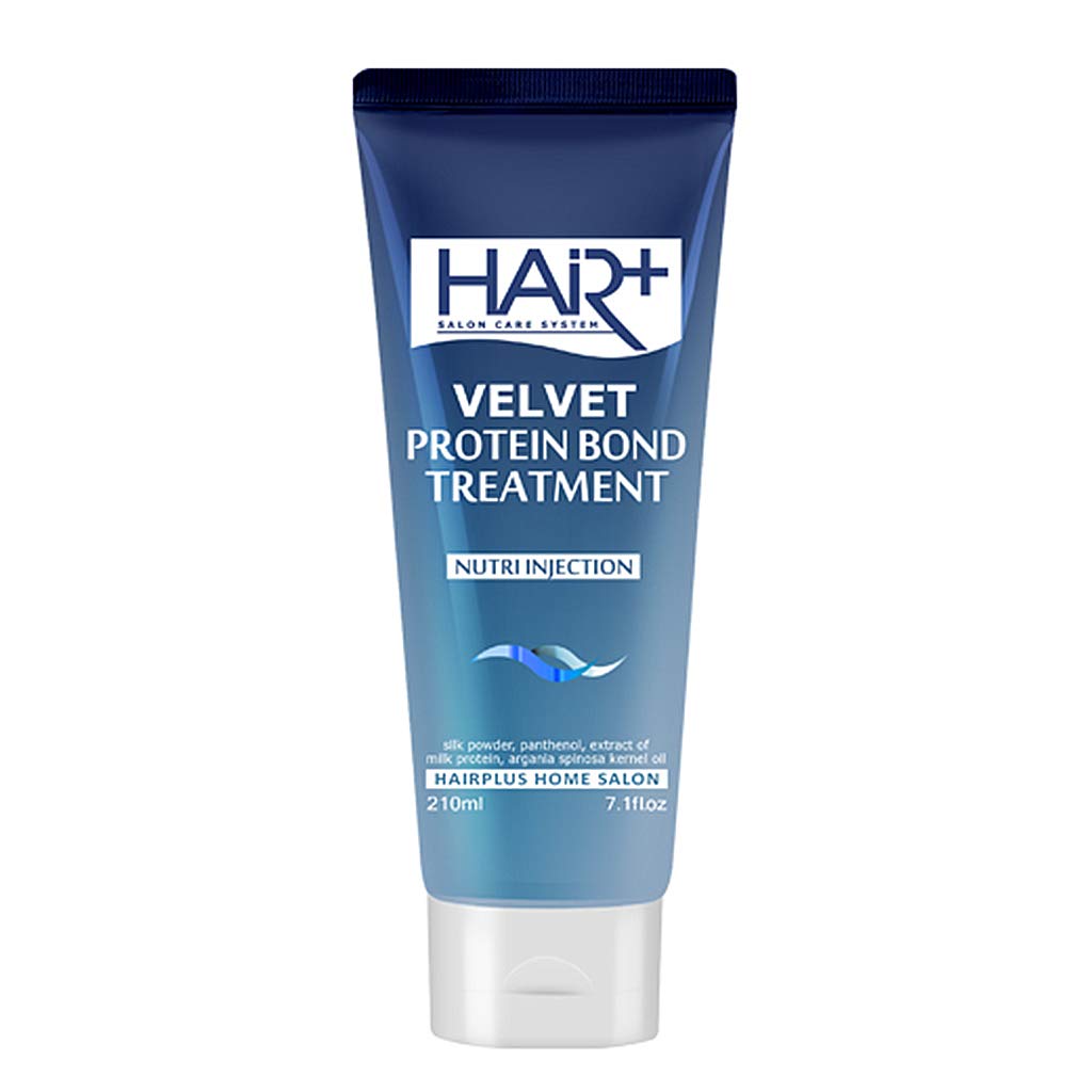 Amazon.com : HAIR PLUS Velvet Protein Treatment 7.1 oz. (210ml) - 80% ...