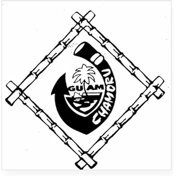Amazon.com: CafePress Guam Chamoru Square Sticker 3 X 3 Square Bumper ...