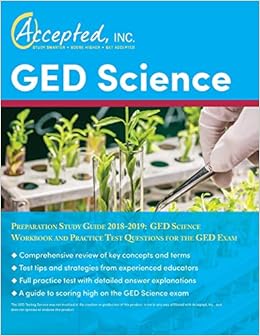 GED Science Preparation Study Guide 2018-2019: GED Science Workbook and ...