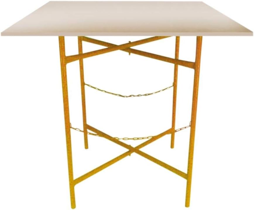 Roughneck ROU35900 Mortar Mixing Board and Folding Stand, Multi-Colour ...