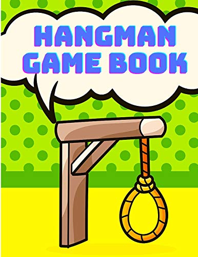 Hangman Game Book - Hangman Games For Kids Activity Book, Puzzle Game ...