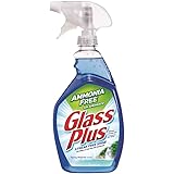 Amazon.com: Glass Plus Glass Cleaner, 32 Fl Oz Bottle, Multi-Surface ...