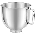 Amazon.com: adwrparts 5 QT Stainless Steel Mixer Bowl Compatible with KitchenAid Artisan&Classic ...