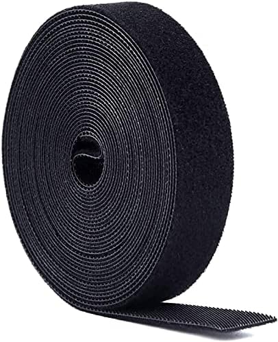 Cable Tidy Management 10Meter,Reusable Fastening Cable Ties, Fastening ...