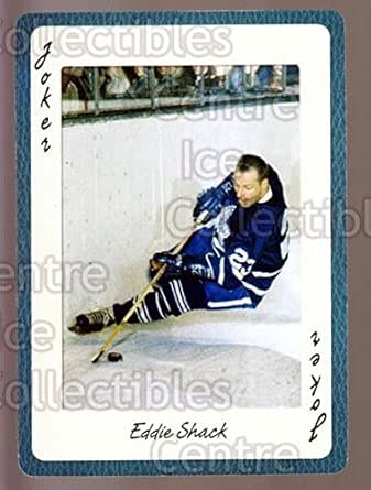 Amazon.com: (CI) Eddie Shack Hockey Card 2005 Toronto Maple Leafs Legends Playing Card 53 Eddie ...