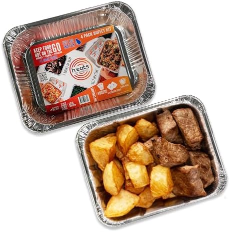 Heats Flameless Food Warming Pads | Water Activated Disposable Food ...