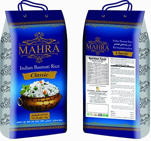 Mahra Classic Indian Basmati Rice 5 kg Bag price in Saudi Arabia ...