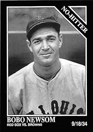 Bobo Newsom baseball card (St Louis Browns No Hitter 9 18 1934) 1992 ...