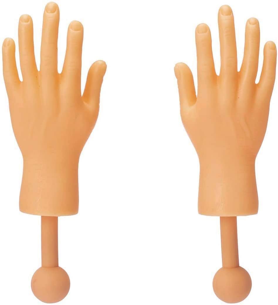 CreepyParty Tiny Hands on Sticks Little Finger Hands with Holder Mini ...