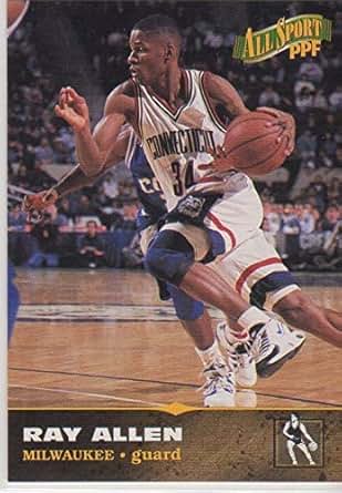 Amazon.com: 1996 Ray Allen Rookie Draft Pick Basketball Card ...
